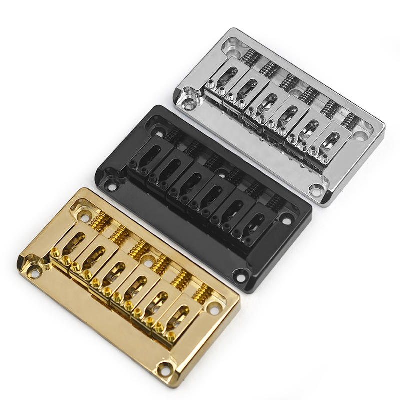 Metal Hardtail Guitar Bridge with Side Wall, Electric Guitar, Body ...