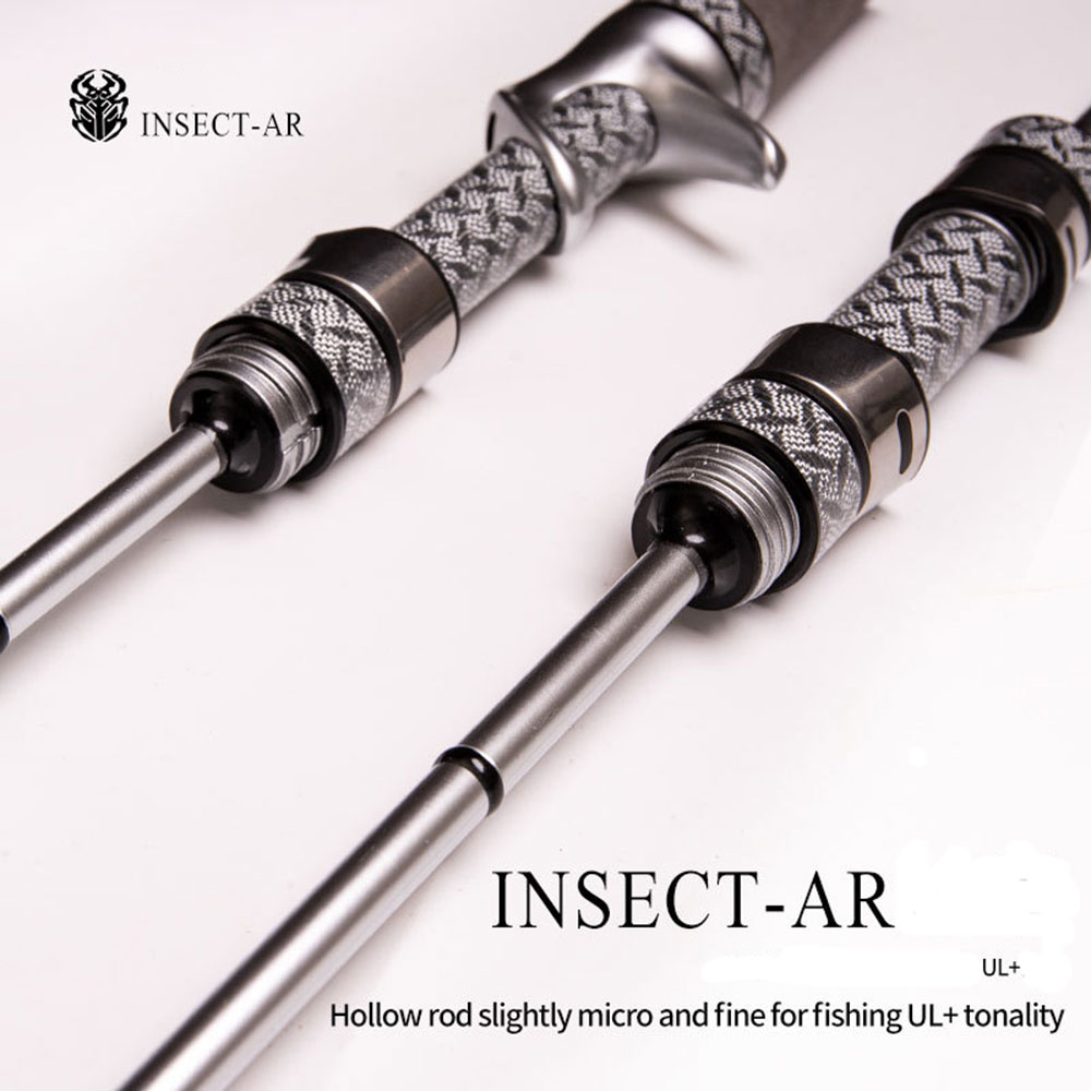INSECT-WHITE Fast Action UL Fishing Rod 1.5m-1.98m High Carbon Tip ...