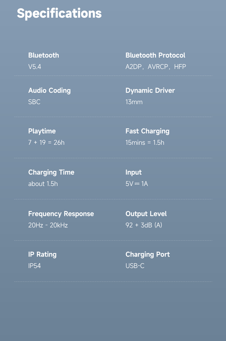 EDIFIER T10 Bluetooth V5.4 AI Call Noise Cancellation SBC Supports Fast ...
