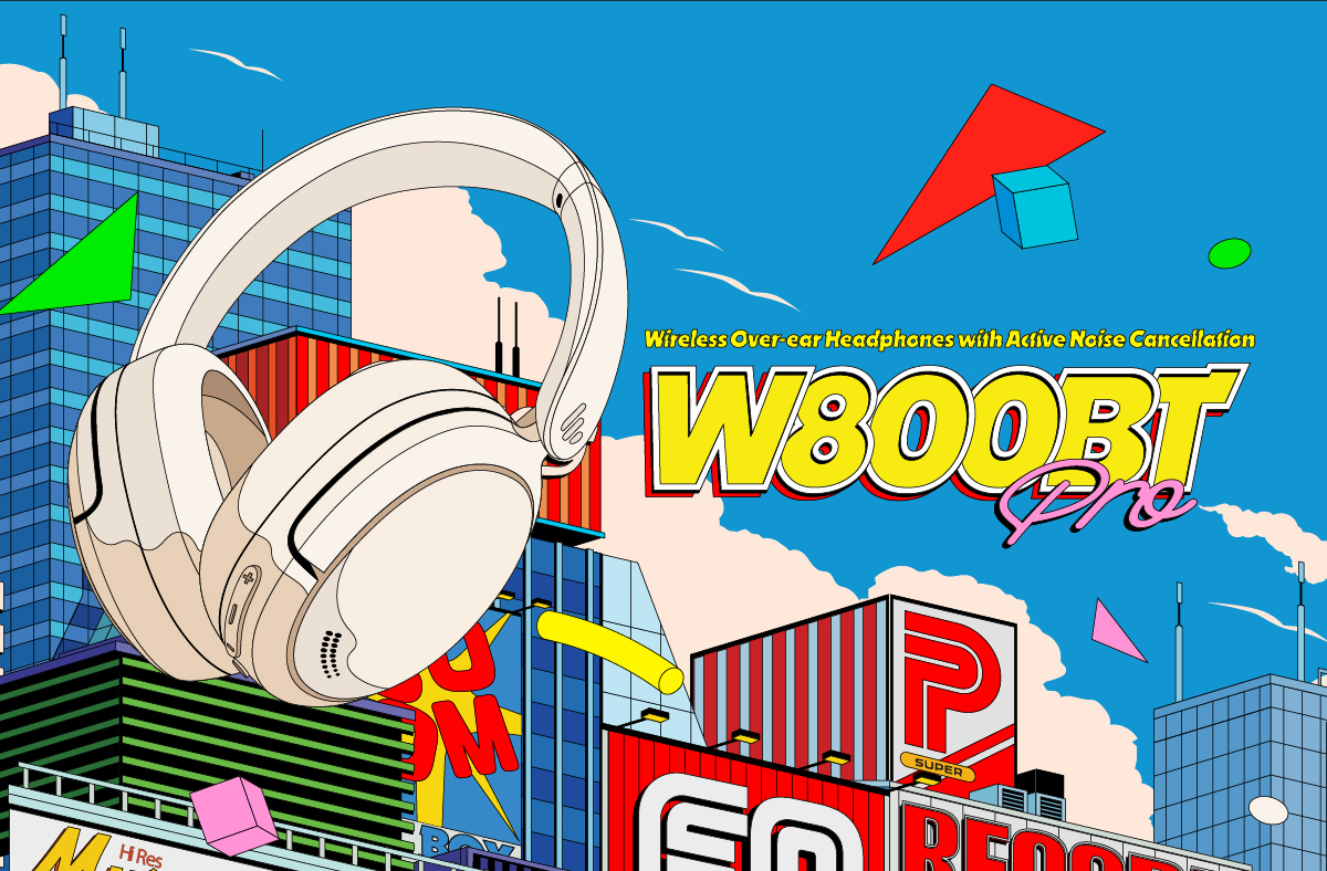 Edifier W800BT Pro Bluetooth 5.4 Wireless Headphones with Active Noise ...