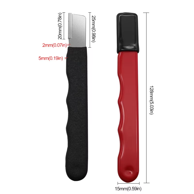 Metal Knife Sharpening Stone Handheld Garden Shear Scissors Sharpener ...