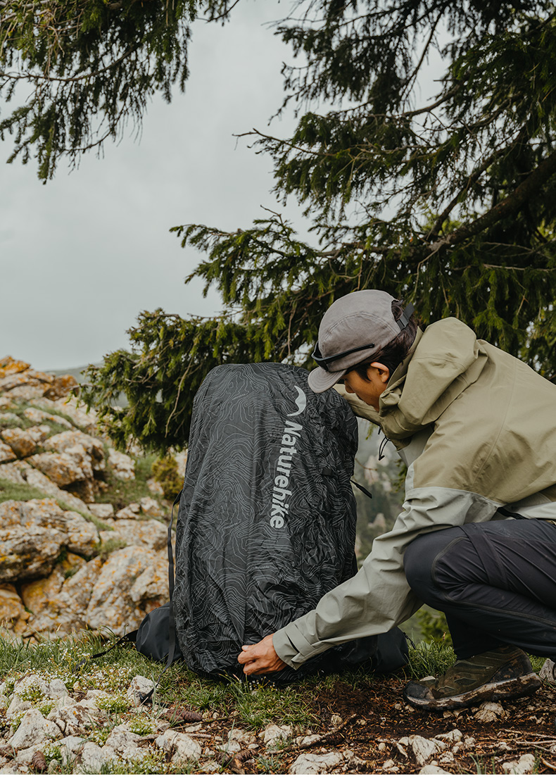 Naturehike 30-60L Lightweight Waterproof Backpack Cover Protector Bag ...