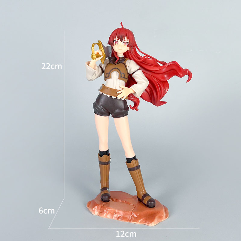 22cm Anime Eris Boreas Figure Toys Mushoku Tensei Action Figures Eris ...