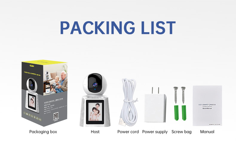 AVIDUS x V380 PRO C60 Video Calling Smart Camera Q28 CCTV with LCD ...