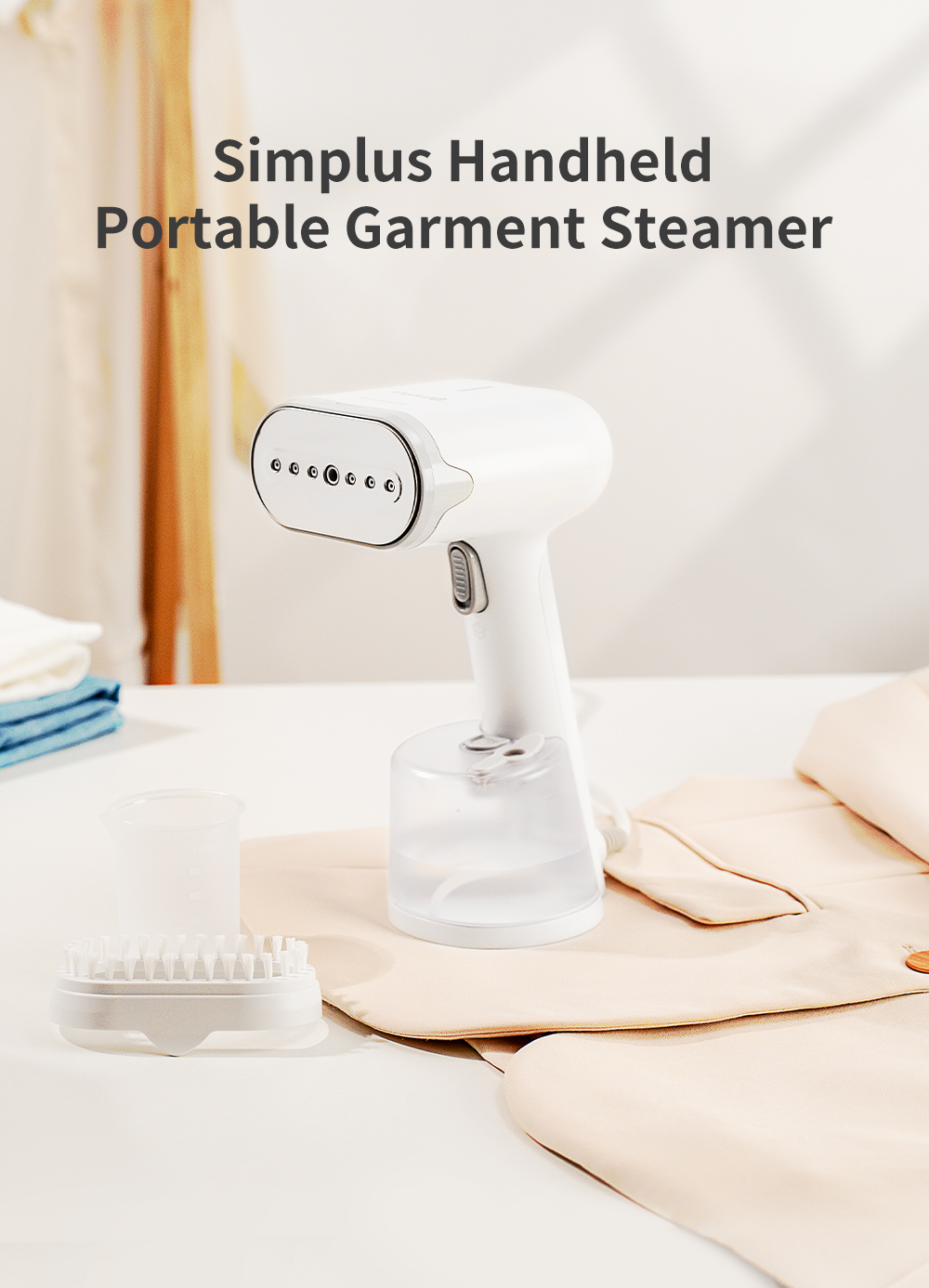 Simplus Handheld Garment Steamer Steam Iron 1200W Power Household ...