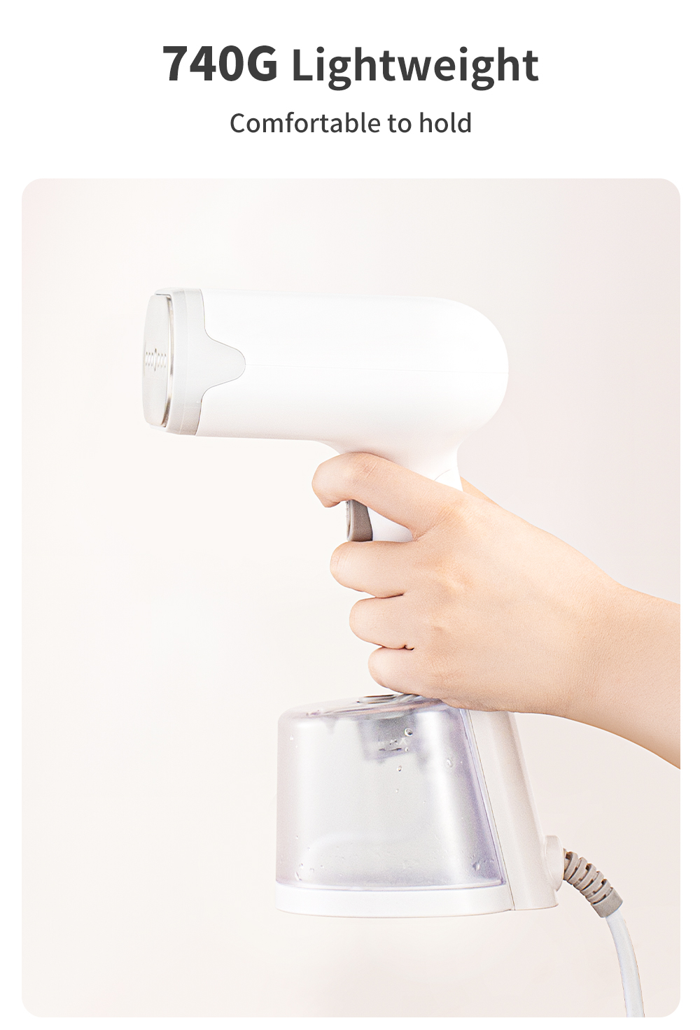 Simplus Handheld Garment Steamer Steam Iron 1200W Power Household ...