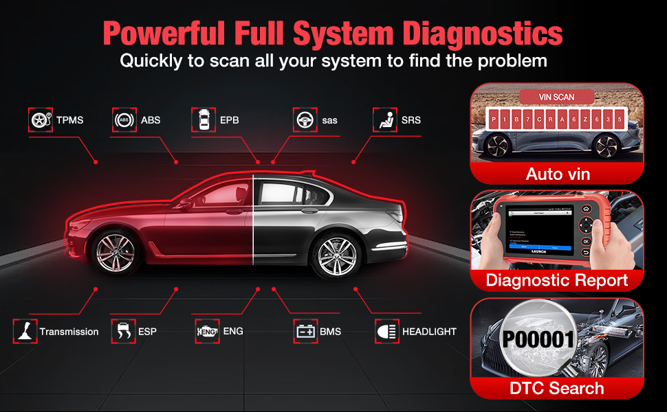 LAUNCH CRP123E Plus Elite Lifetime Free Update OBD2 Scanner, Full ... LAUNCH CRP123E Plus Elite Lifetime Free Update OBD2 Scanner, Full ...