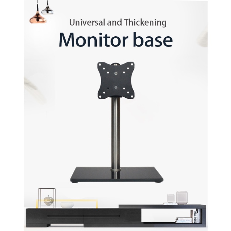 【24h Ship】Universal Monitor Stand For TV And Monitors Adjustable Vesa ...