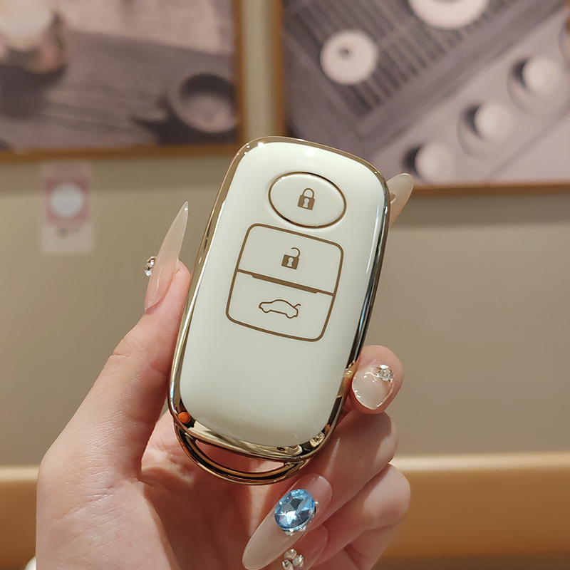 Toyota Car Key Cover Case For Toyota Yaris 2022-2023/Raize/Avanza/Yaris ...