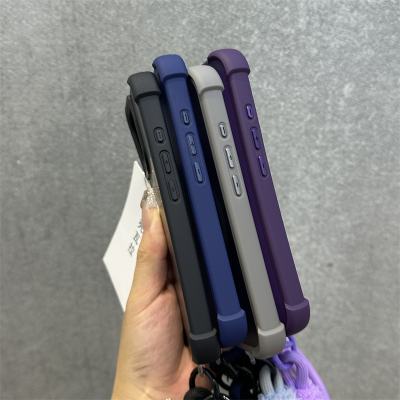 Four-corner anti-fall magnetic phone case for iPhone 11 12 13 14 15 16 Pro Max 14/15/16 Plus ...