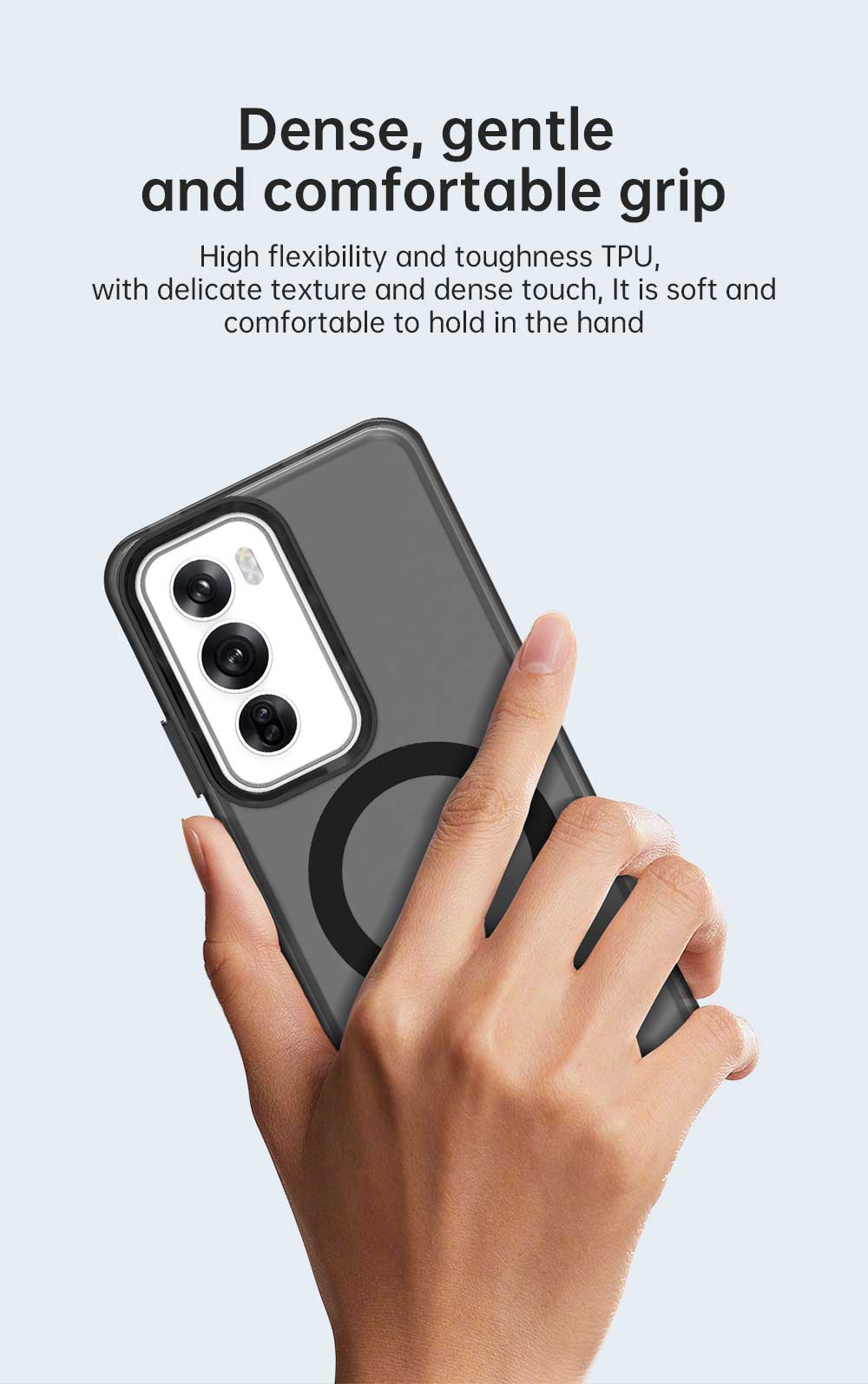 Matte Magnetic Phone Case For OPPO Reno 12 Pro 12F 12FS 13 Pro 13F 14 ...