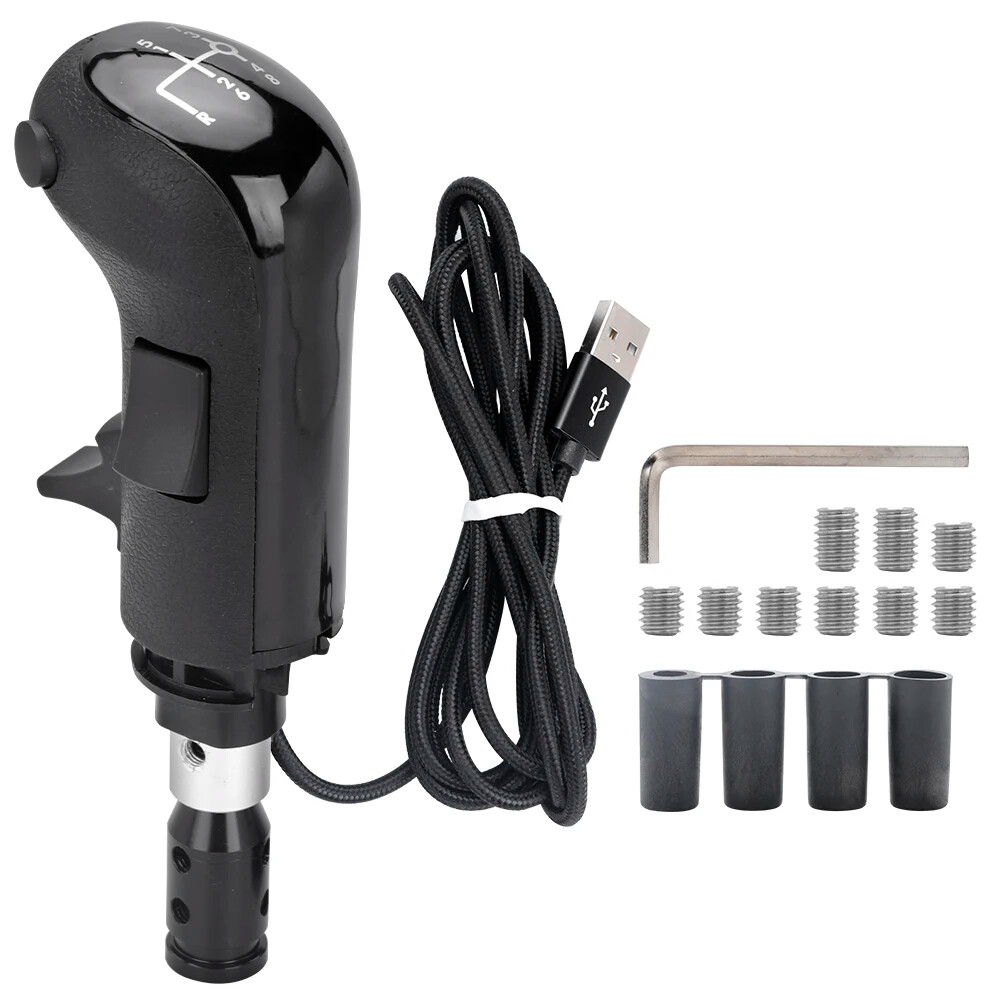 ⭐⭐⭐USB Shifter Knob For Logitech G29 G27 G25 G923 Thrustmaster TH8A ...