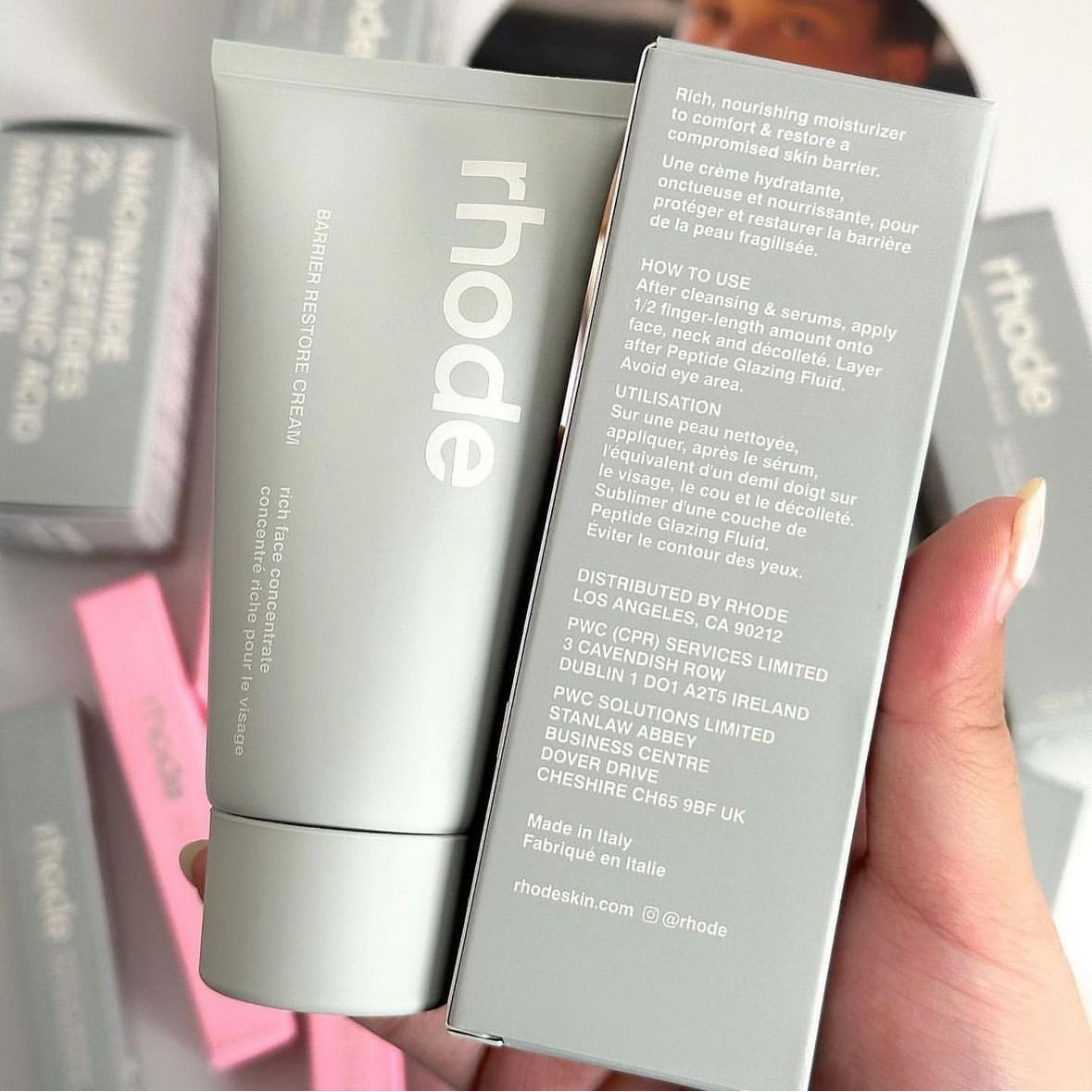Rhode Barrier Restore Cream 50ml | Shopee Philippines