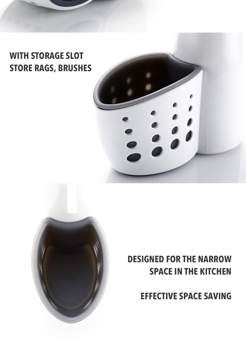 【MORA】Soap Dispenser 2in1 Dishwashing Soap Container Set Sponge ...
