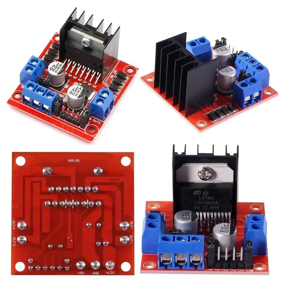 L298N DC Motor Driver Module L298N Stepper Motor Smart Car Robot ...