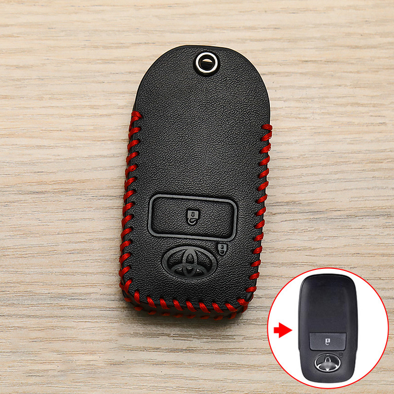 Toyota Genuine Leather Car Key Cover Compatible With Toyota Raize/Veloz ...