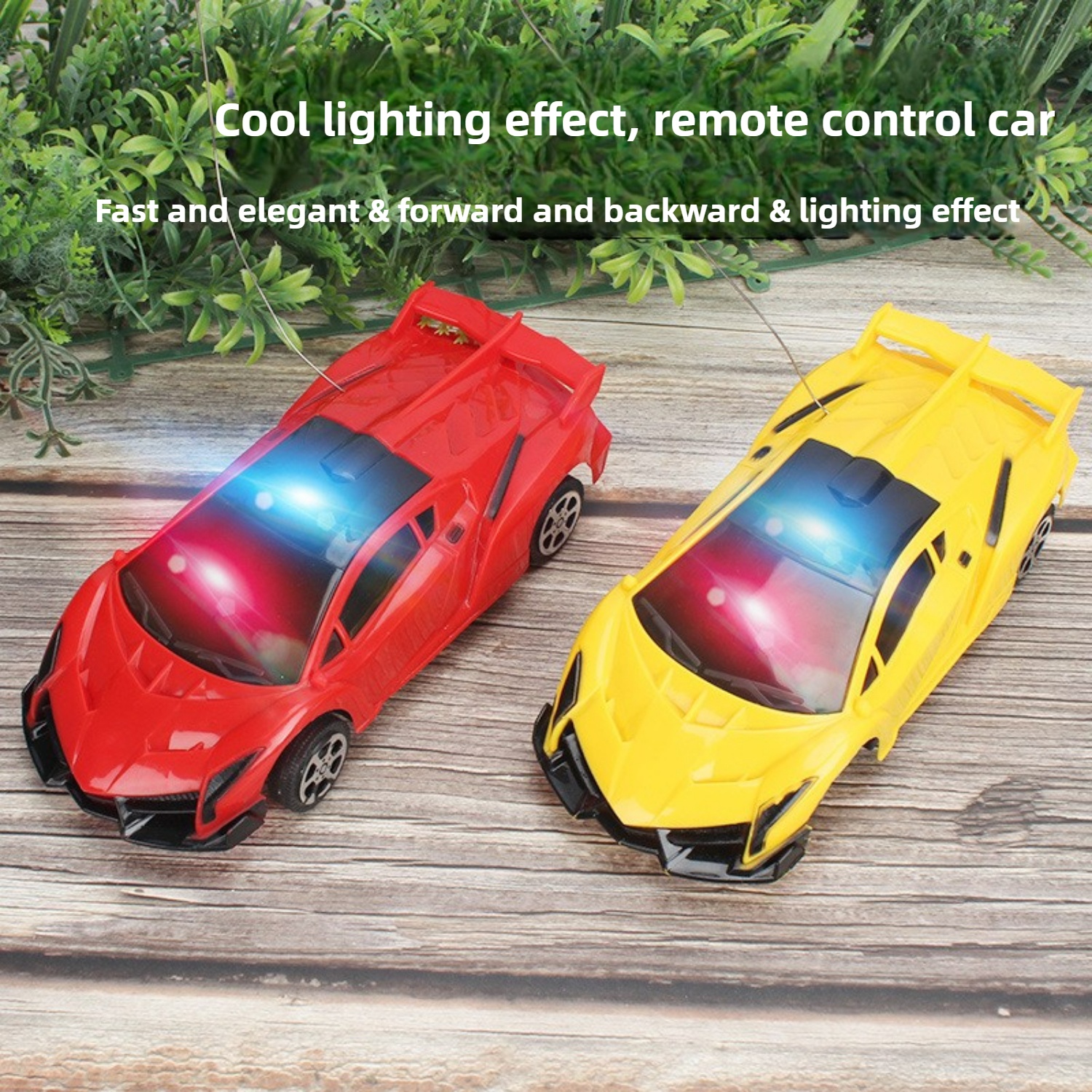 Electric Two-Way Light Remote Control Car Children Boy Toy Gift Outdoor ...