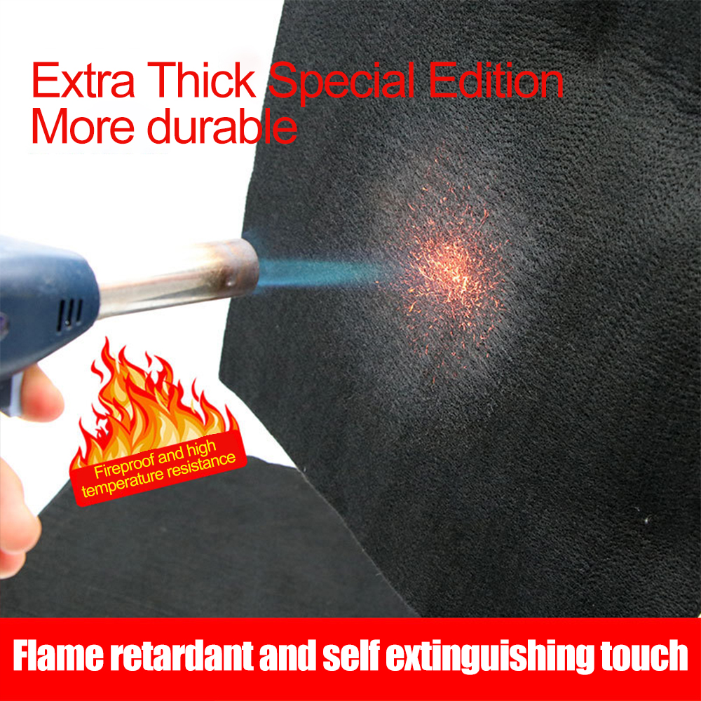 Carbon Felt Welding Blanket Fireproof Heat Resistant Flame Retardant ...