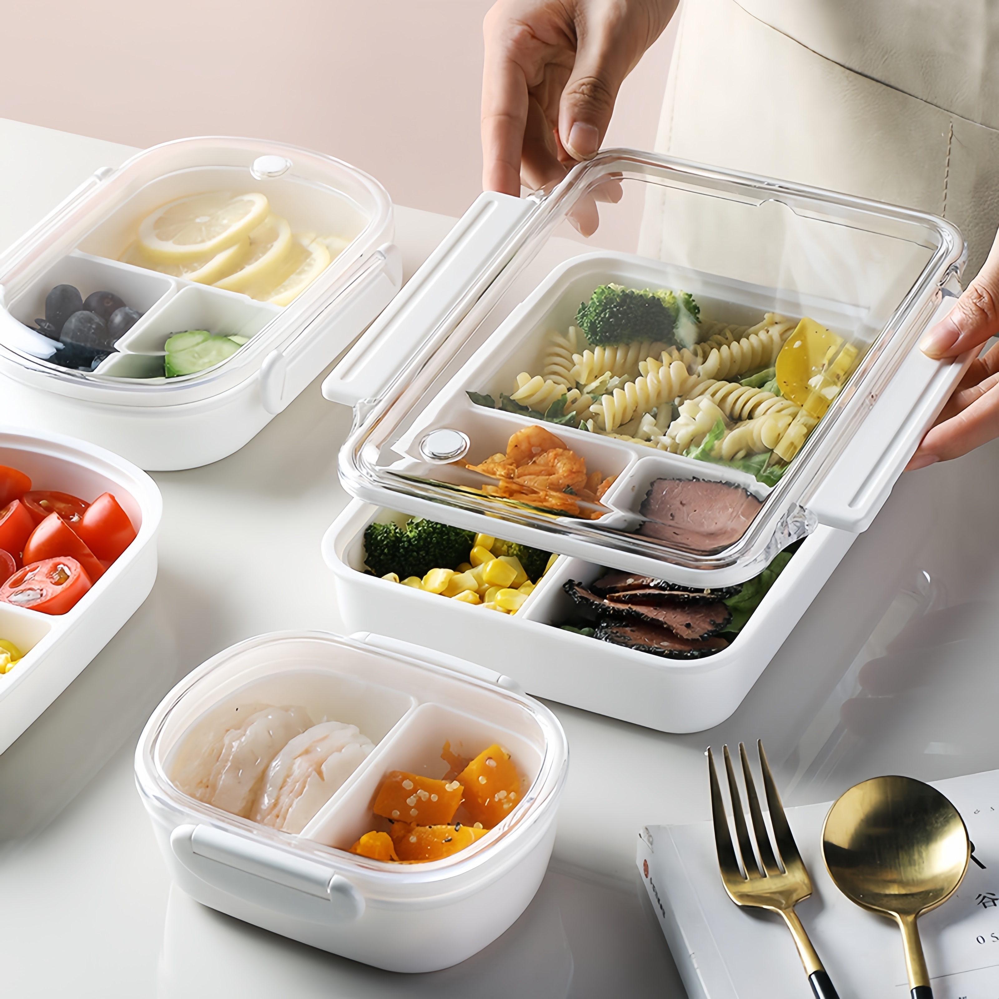 Multi model capacity food storage box Lunch Box Bento Box Microwave ...