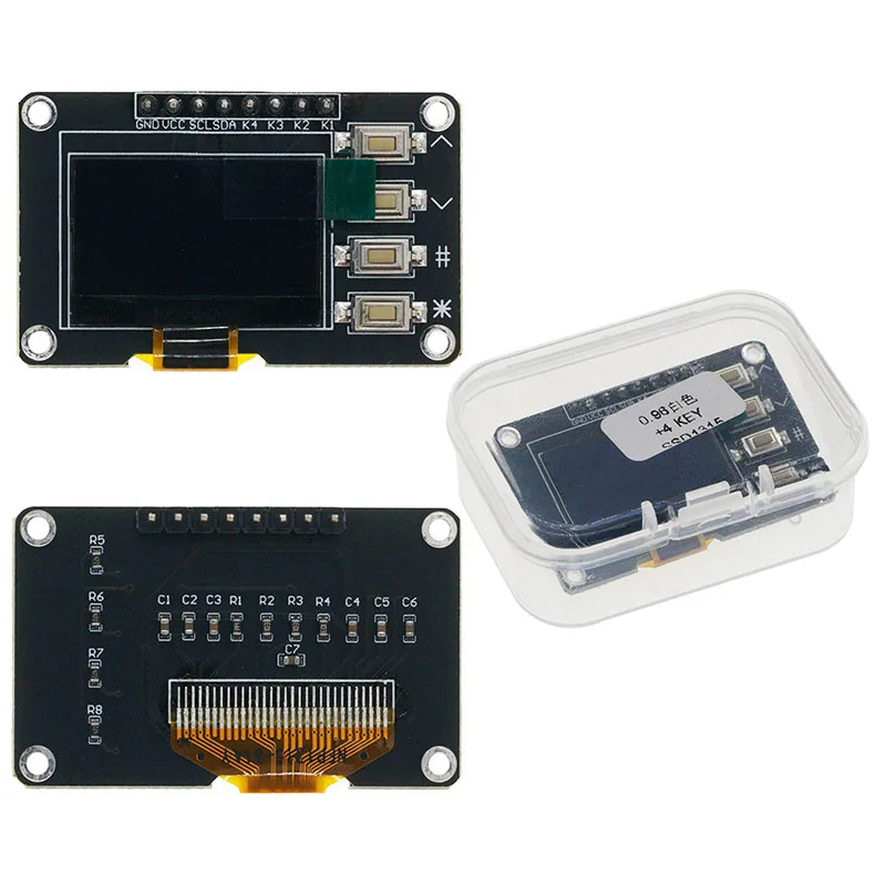 NEW product 0.96 inch OLED IIC White/YELLOW BLUE/BLUE 12864 OLED ...
