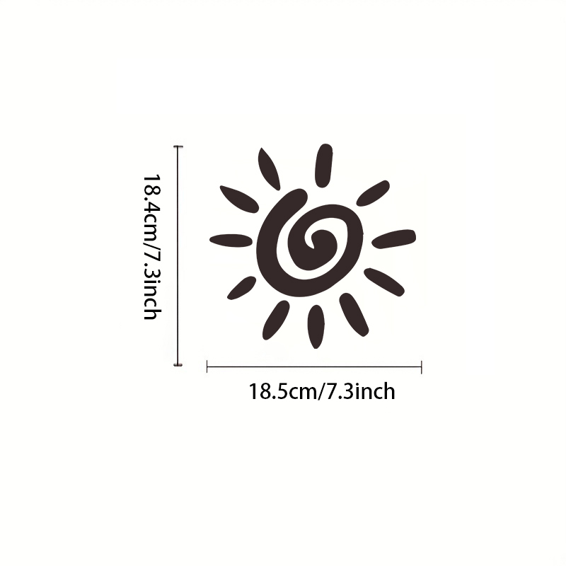 Tribal Sun Sunshine Car Stickers Window Decal Bumper Sticker Tattoo ...