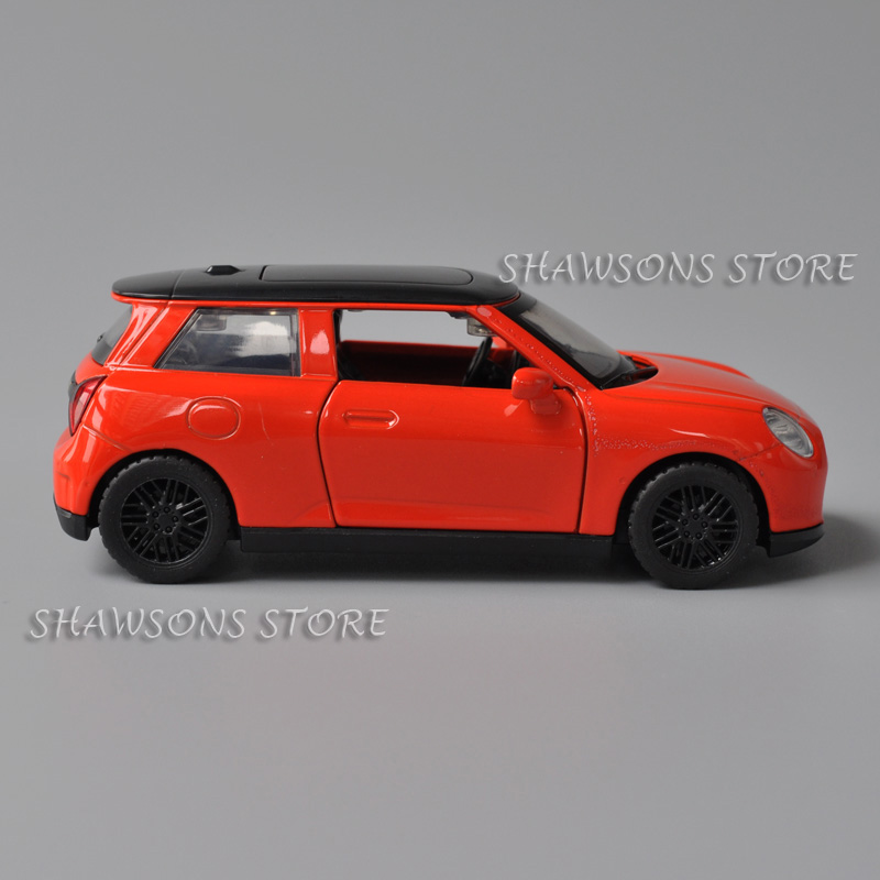 1:34 Scale Diecast Metal Model Car Toy BMW Mini Cooper Pull Back ...
