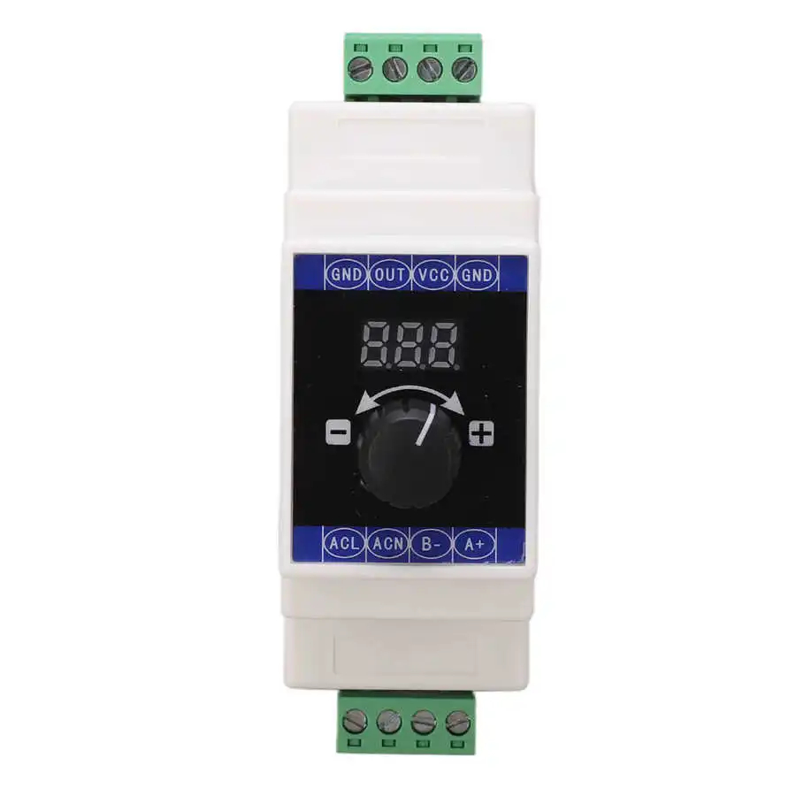 Current Signal Generator Digital Display 0-20mA 4‑20mA DC 24V AC220V Analog Simulator Rail ...