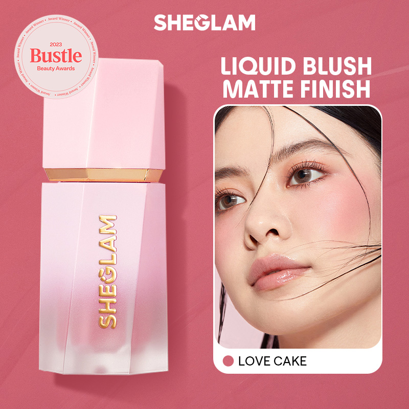 SHEGLAM Color Bloom Liquid Blush Matte Finish-Gel Cream Blush Long ...