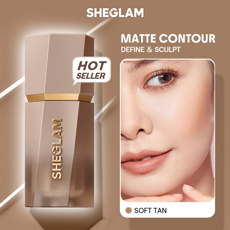 SHEGLAM Sun Sculpt Liquid Contour and Highlighter- Gel Cream Matte ...
