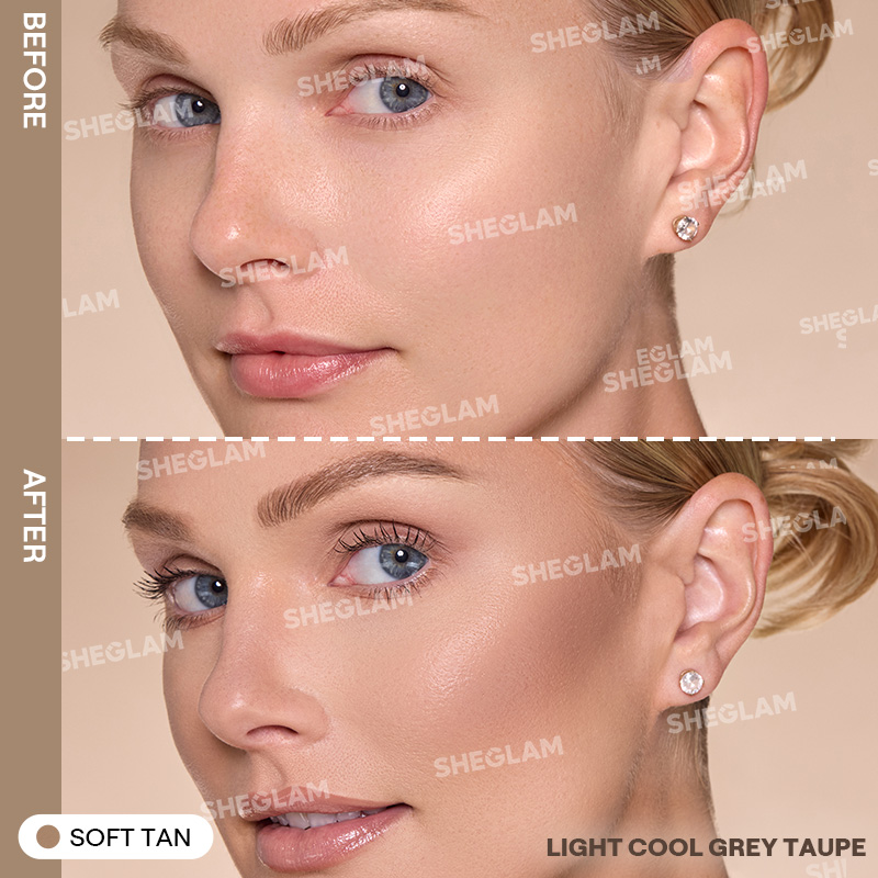 SHEGLAM Sun Sculpt Liquid Contour and Highlighter- Gel Cream Matte ...