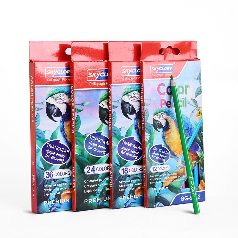 Colored Pencils For Kids12/48 Packs Color Pencils Set Pre-sharpened 48 ...