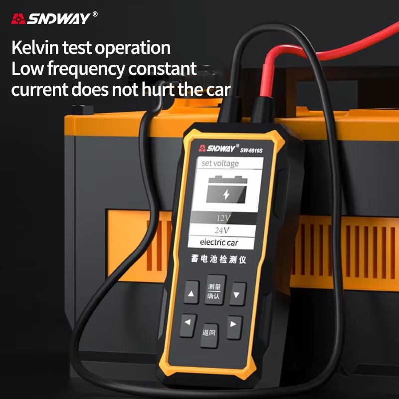 SW-6910S 6910A 6910B Car Battery Tester 12V24V Battery Capacity Tester ...