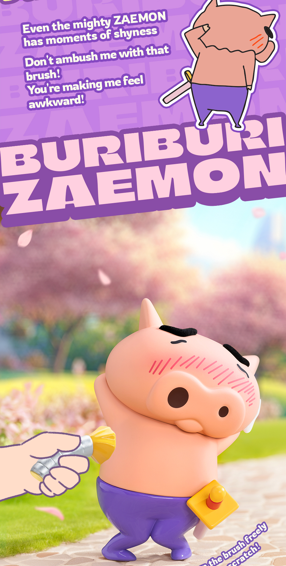 52TOYS Crayon Shinchan Buriburizaemon Limited Edition-Shy ...