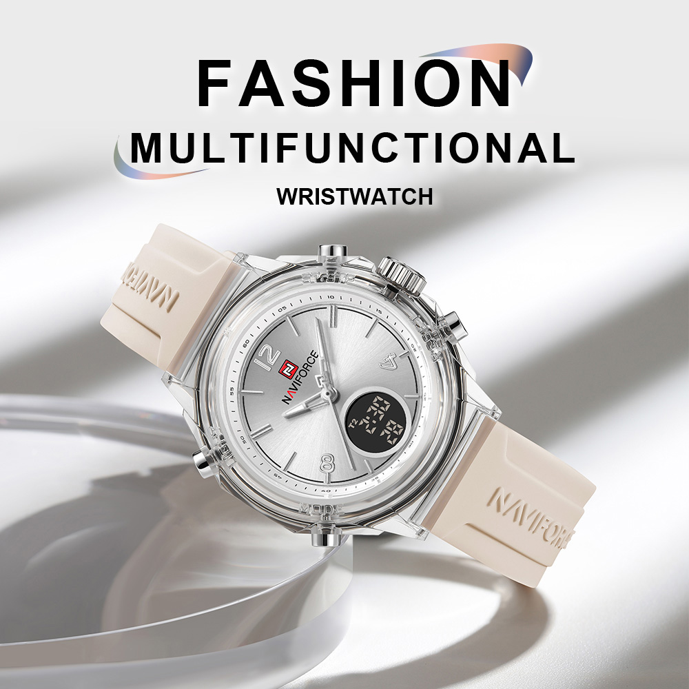 NAVIFORCE Relo For Woman 7109 Transparent original Women's Watch ...