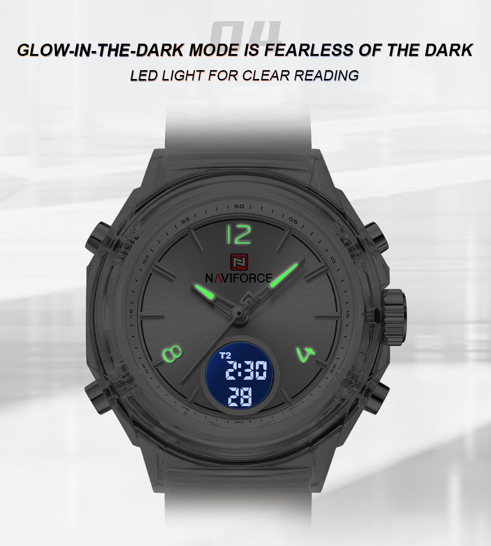 NAVIFORCE Relo For Woman 7109 Transparent original Women's Watch ...