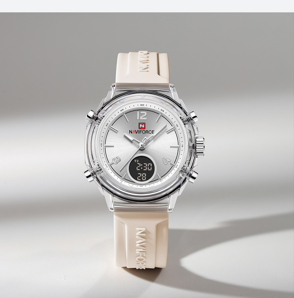 NAVIFORCE Relo For Woman 7109 Transparent original Women's Watch ...