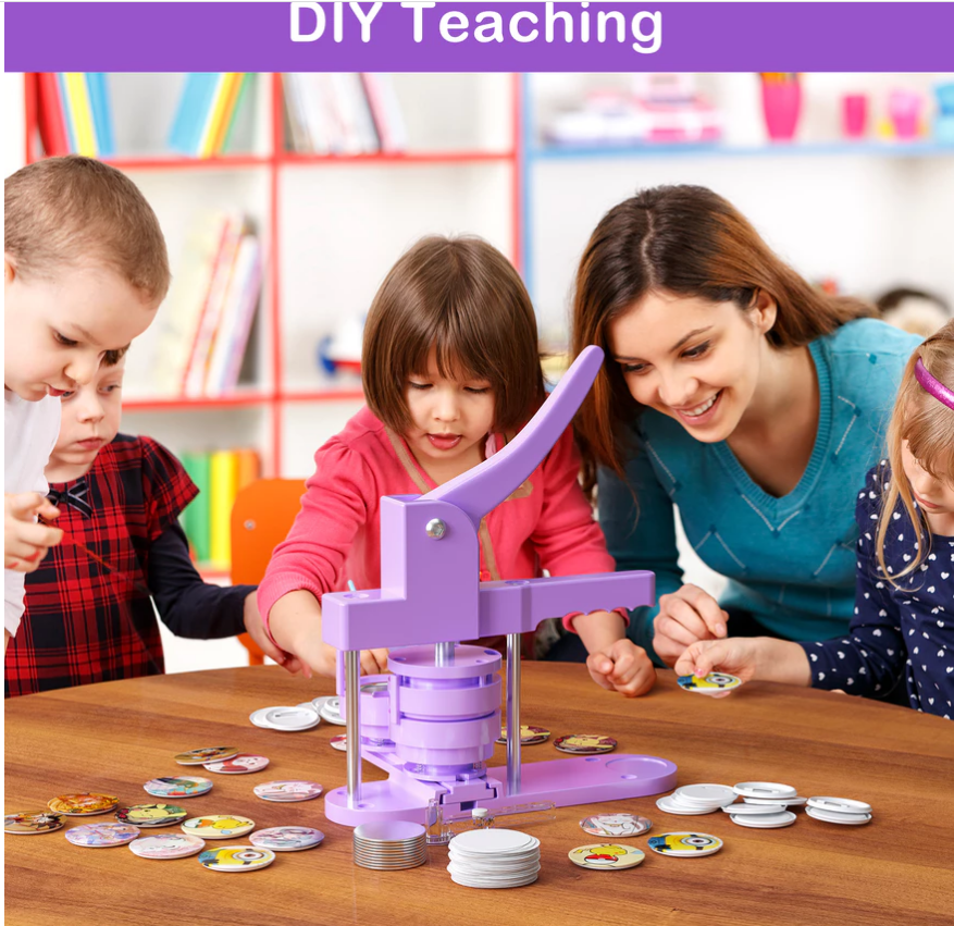 [Local delivery] 25+32+58mm Button Badge Maker Machine, Different Size ...