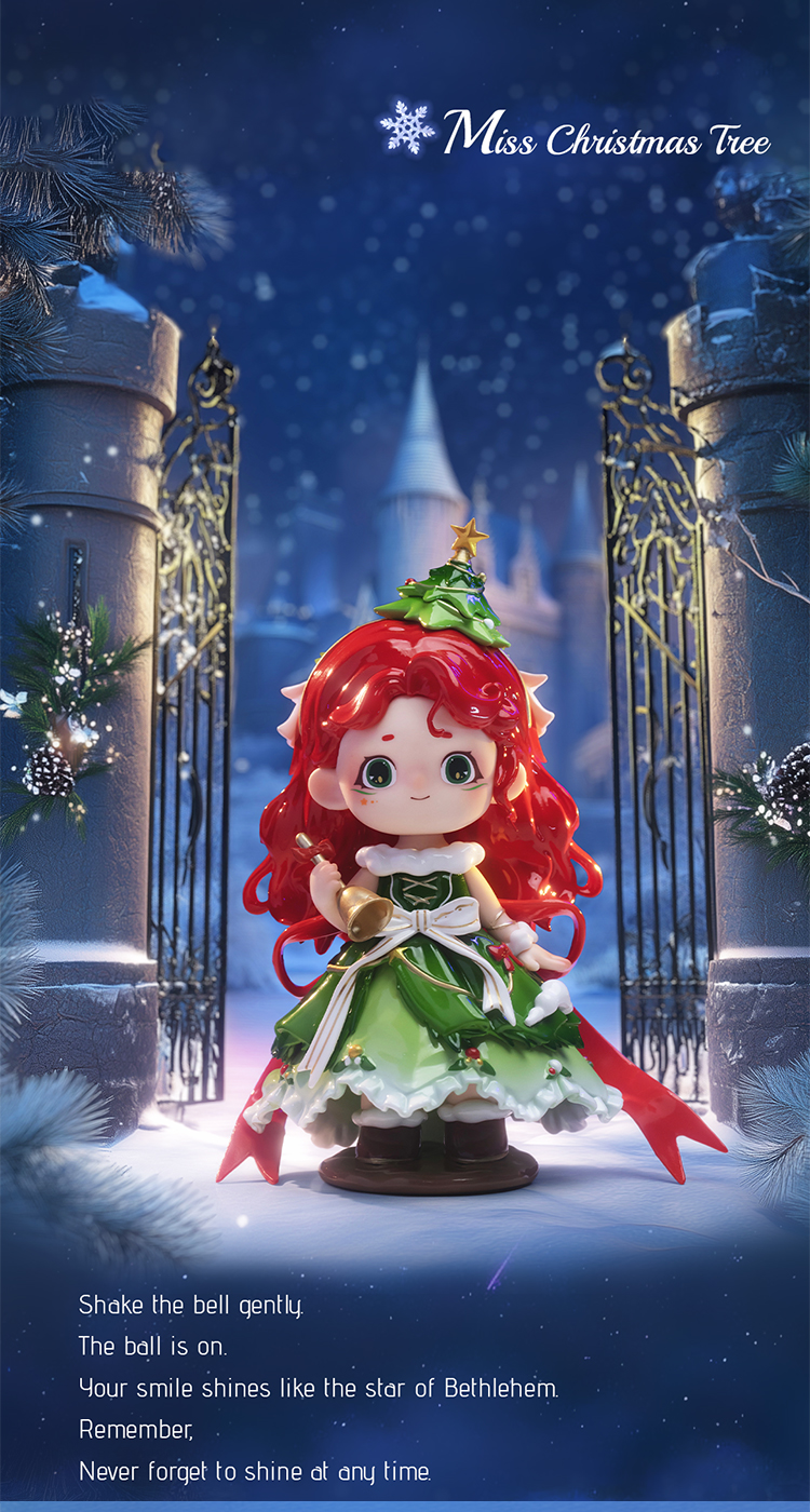 Heyone-Joy Christmas Secret Ball Series Mystery Box Blind Box Action ...