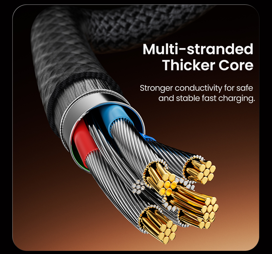 Toocki 100W Type C To Type C U-Shaped Elbow Design Cable With180 Degree bending PD20W Type C To ...