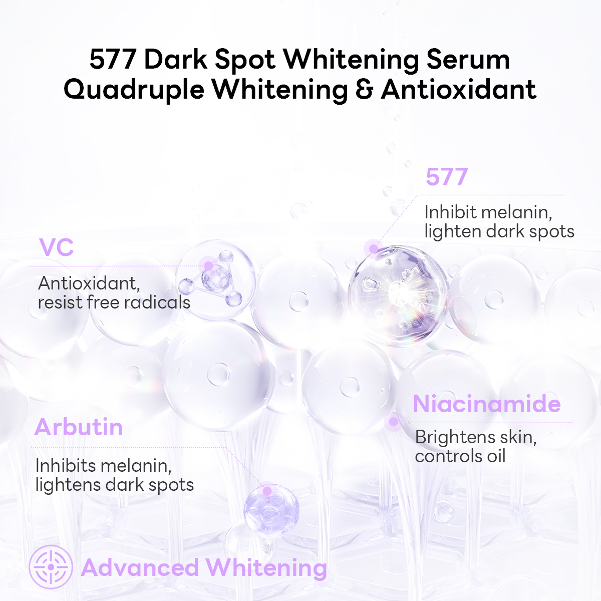 PAPA FEEL【Dark Spot Serum Set】577 Fade Dark Spot Fade Acne Essence 30ml + Symwhite 377 Whitening ...