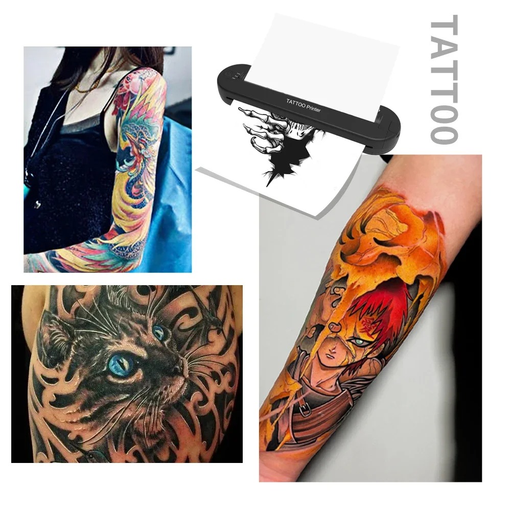 Ats886 A4 Tattoo Thermocopier Wireless Tattoo Transfer Bluetooth Mobile ...