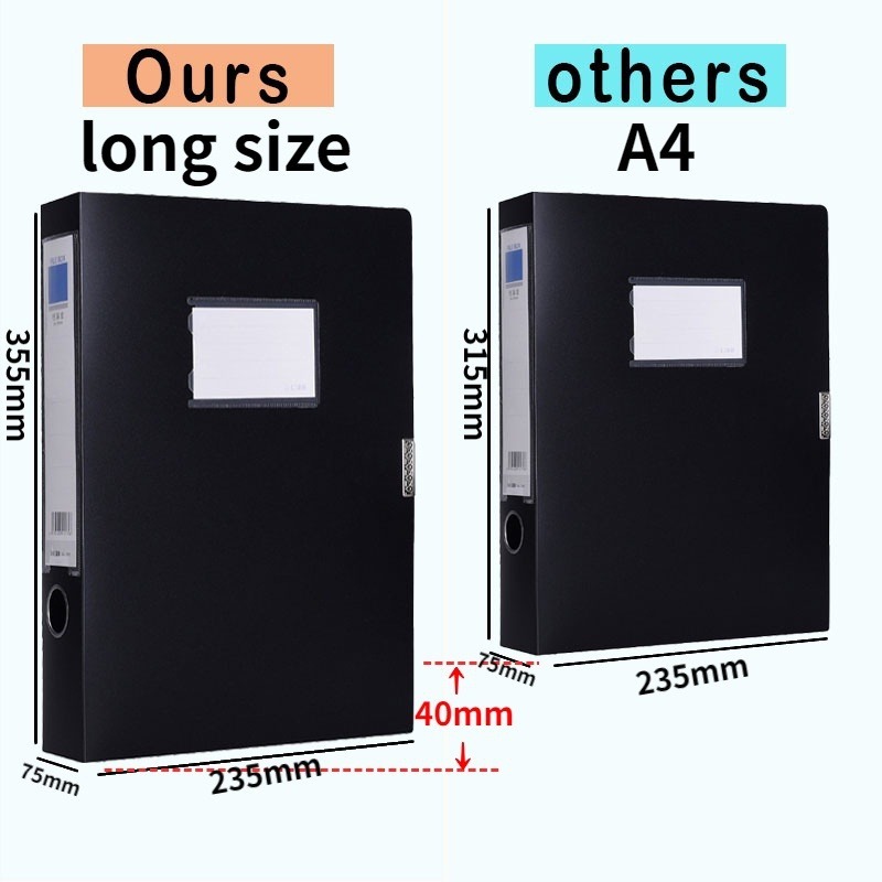 Long File Folder Organizer Document Box File Box Bond Paper Organizer ...