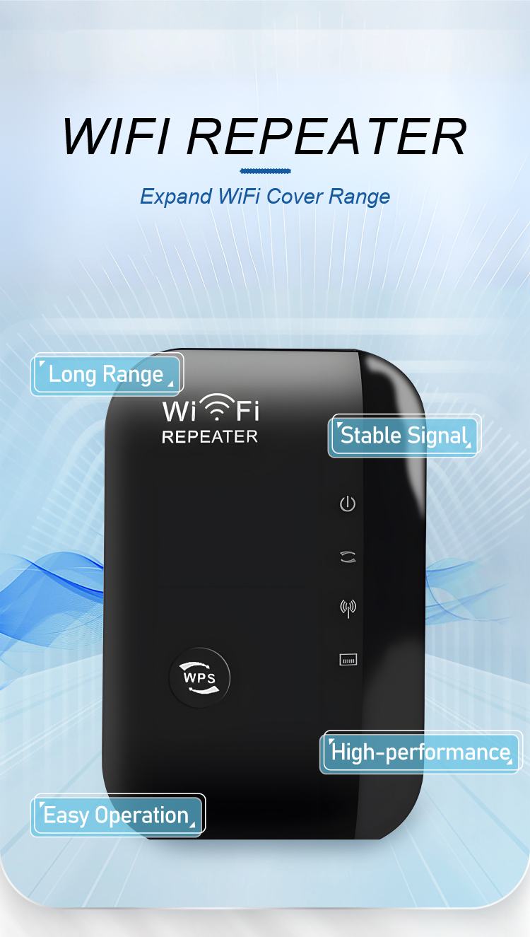 300Mbps Wireless WIFI Repeater Remote Wifi Extender WiFi Amplifier 802 ...