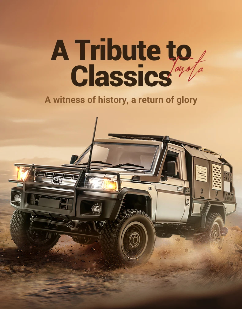 【In Stock】 MNRC 2.4G MN82 MN82 Pro MN82S 1:12 Supertourer Full Scale ...