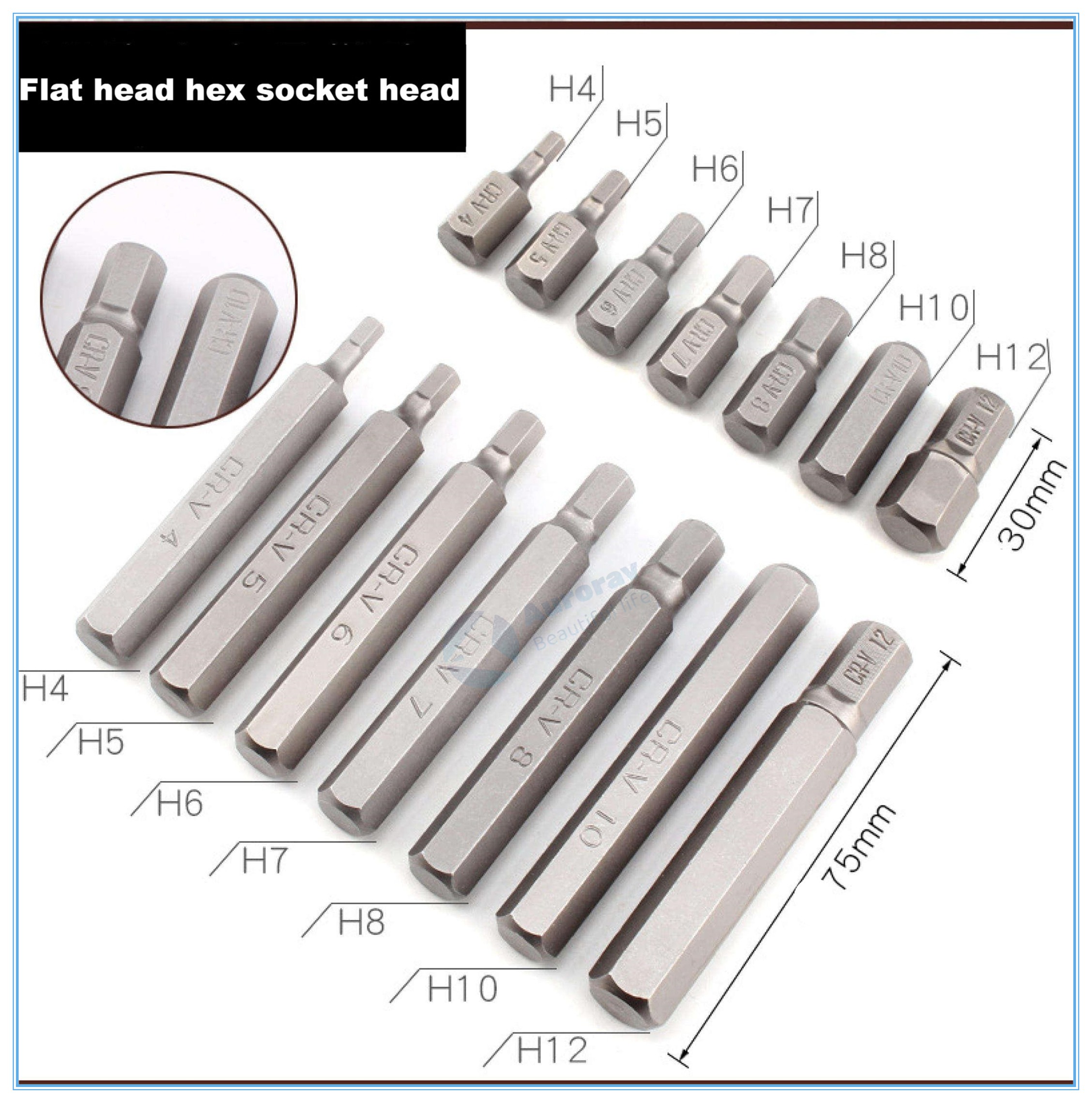 40PCS Allen Bits Set 1/2 and 3/8 drive Heavy Duty Aurorav | Shopee ...