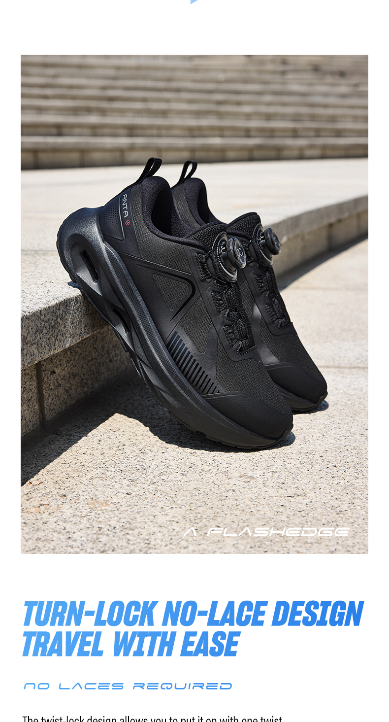 ANTA Men A-EBUFFER 9 Pro Training Shoes HABU Knob Fitness Running ...