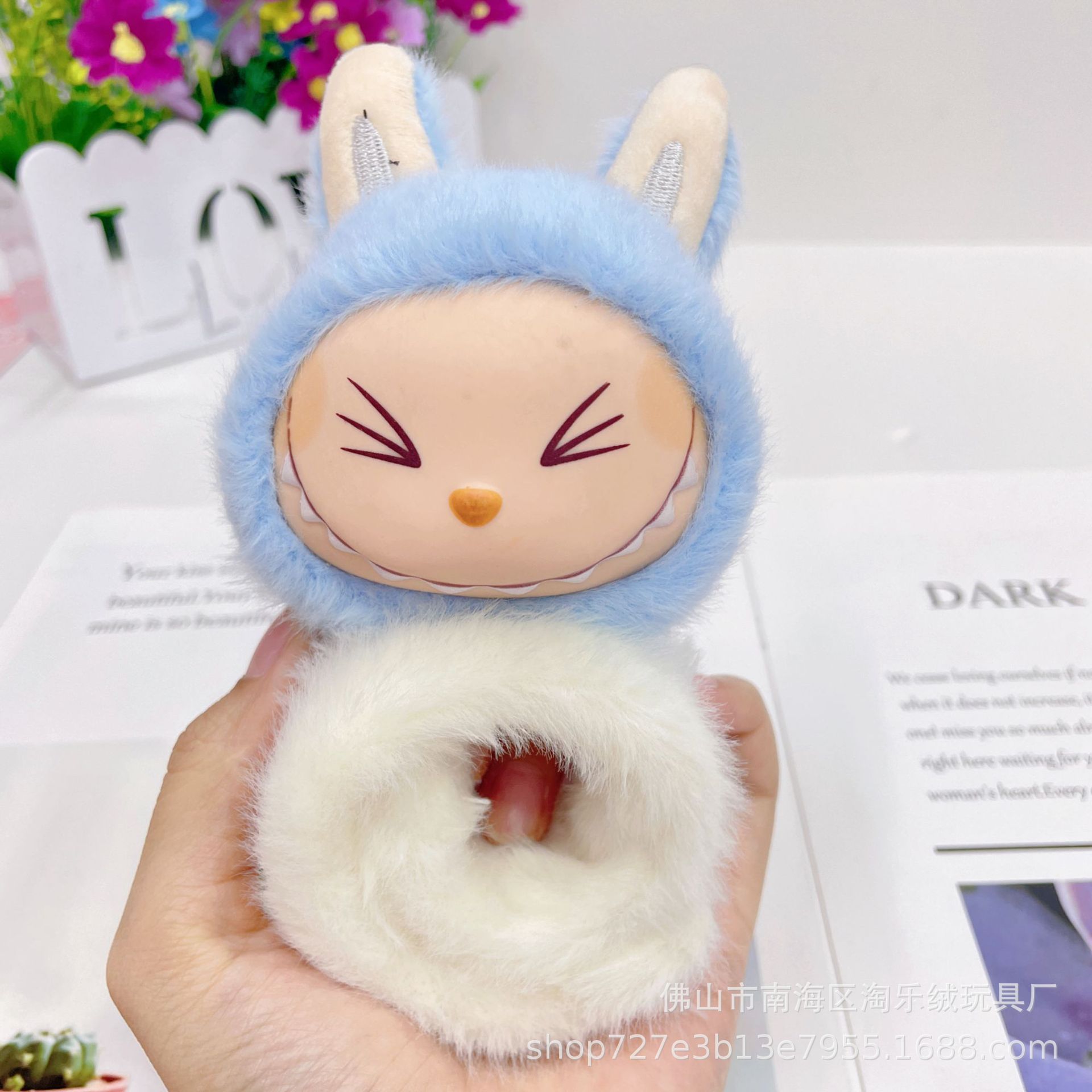Cute LABUBU plush clapping circle children's bracelet plush toy LABUBU ...
