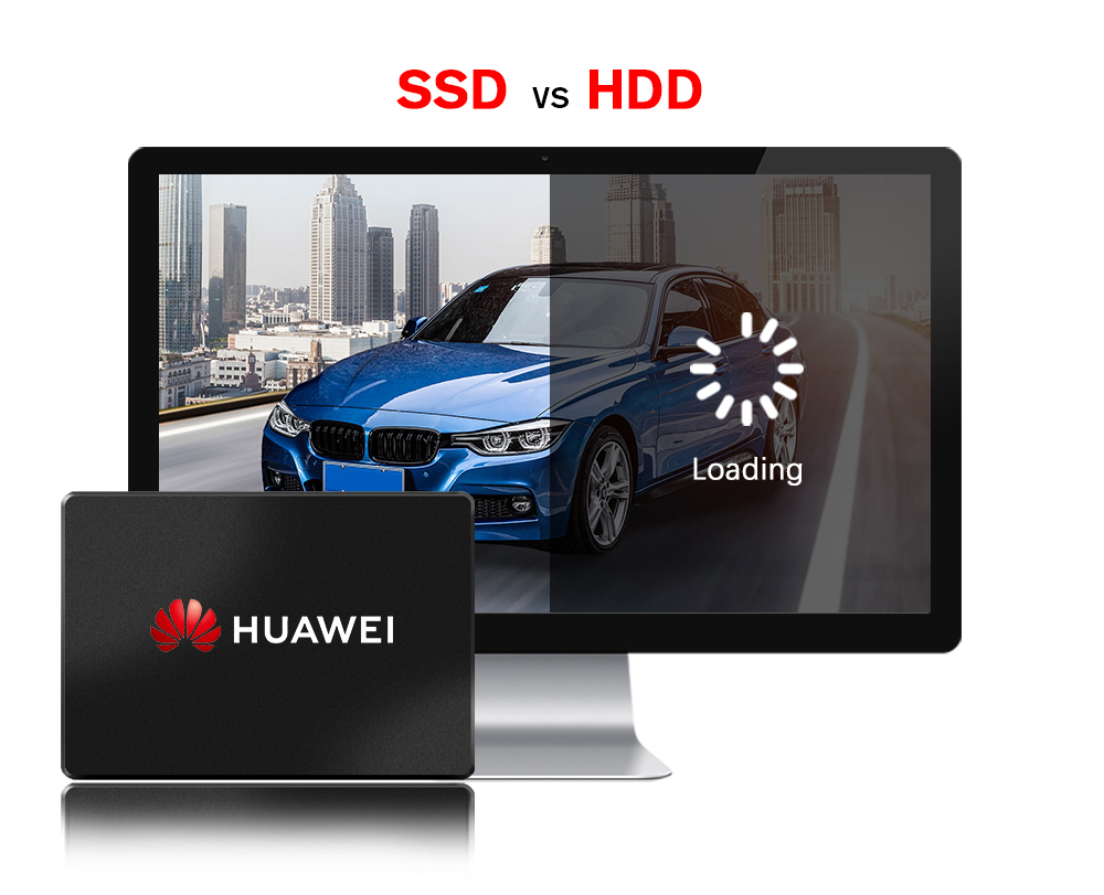 HUAWEI SSD Hdd 2.5 SATA3 SSD 120gb 240gb 480gb 128GB 256G 1TB 2TB 4TB ...