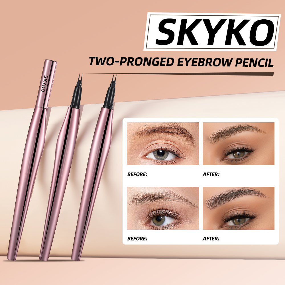 SKYKO Waterproof Liquid Eyebrow Pencil 24 hours Long Lasting | Shopee ...