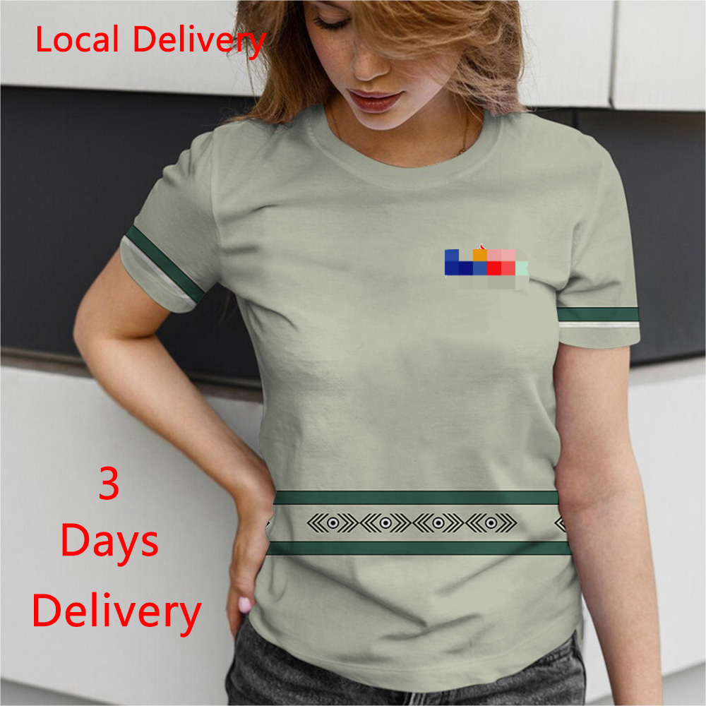 （Local Shipping）Shirt Fully Sublimated Women's T-Shirt Men's Teacher T ...
